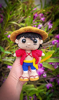 Ravelry: Amigurumi Luffy pattern by Desi Winters