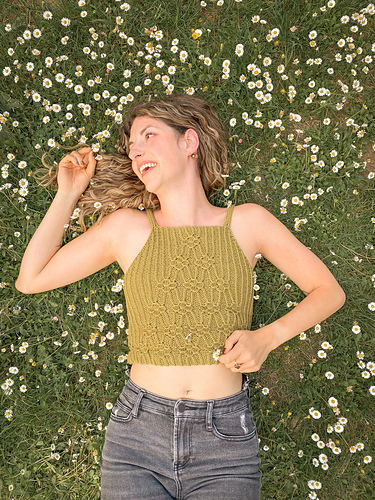 Ravelry: Irene Crop Top pattern by Graphic Knits - Hailey Hodge