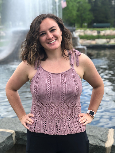 Ravelry: Maria Luisa Top pattern by Graphic Knits - Hailey Hodge