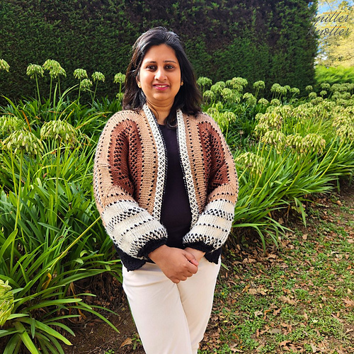 Ravelry: Maya Hexagon Cardigan pattern by Arunima Goel