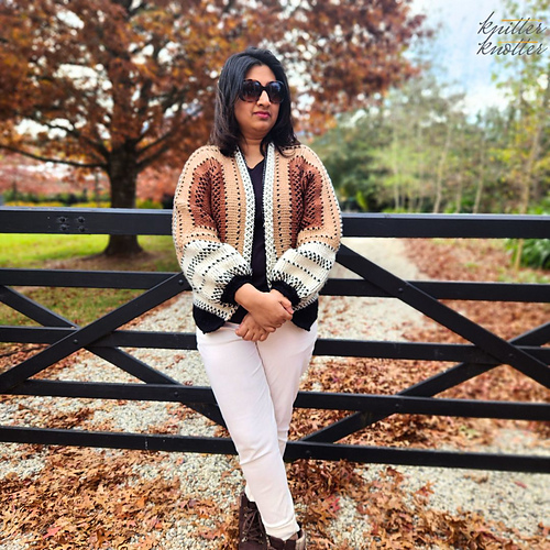 Ravelry: Maya Hexagon Cardigan pattern by Arunima Goel