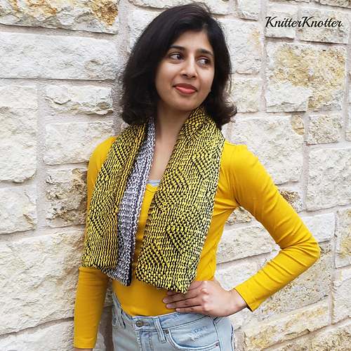 Ravelry: Vajra infinity scarf pattern by Arunima Goel