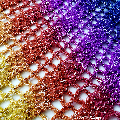 Ravelry: Rainbow Shawlette pattern by Arunima Goel