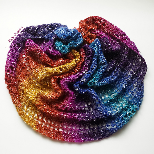 Ravelry: Rainbow Shawlette pattern by Arunima Goel