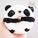 Ravelry: Panda Tsum Tsum pattern by Sheep Shaved