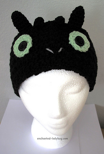 Ravelry: Toothless Ear Warmer Headband pattern by The Enchanted Ladybug