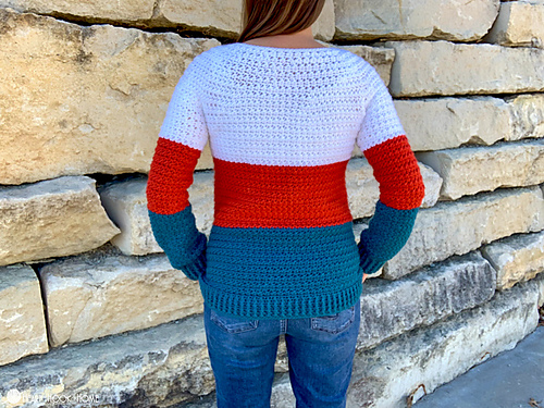 Ravelry: Color Block Sweater pattern by Ashlea Schumaker