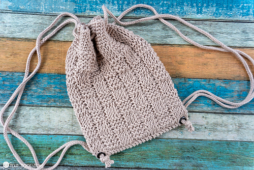 Ravelry: Basket Weave Backpack pattern by Ashlea Schumaker