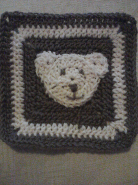 Ravelry: Teddy Bear, Teddy Square pattern by Ashley Harris