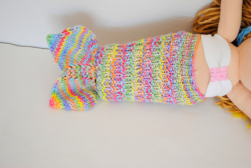 Ravelry: Darling Little Mermaid Tail pattern by Ashley Darling