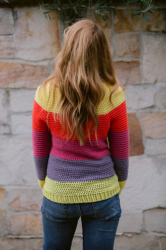 Ravelry: Slice of Nice Sweater pattern by Colourful Crochet