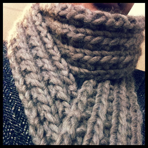 Ravelry: Big Farrow Rib Scarf pattern by Ashveen Peerbaye