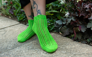Ravelry: Ice Pop Socks pattern by The Crimson Stitchery
