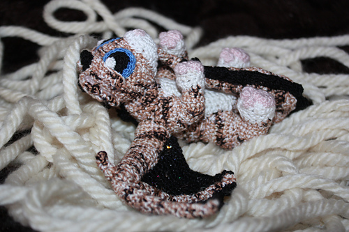 Ravelry: Kasi the Dragon Kitty pattern by Marie Overton