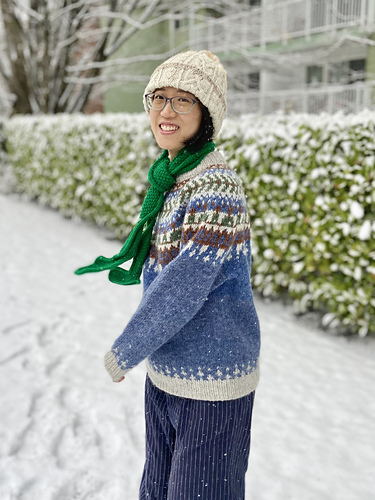 Ravelry: Harbin Sweater pattern by Athena Liu