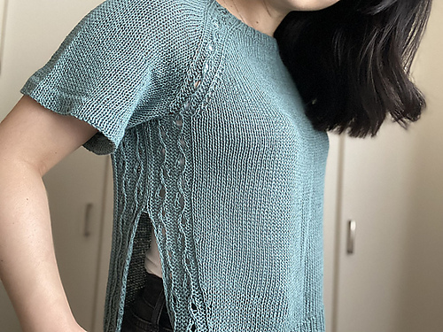Ravelry: Vine Tee pattern by Athena Liu