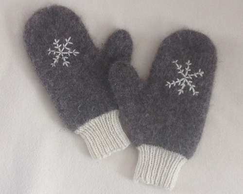 Ravelry: Snow Day Mittens pattern by Melissa Metzbower