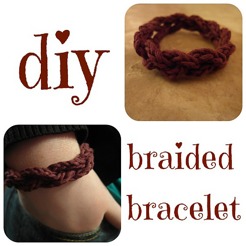 Ravelry: diy braided bracelet pattern by Anya Lowery