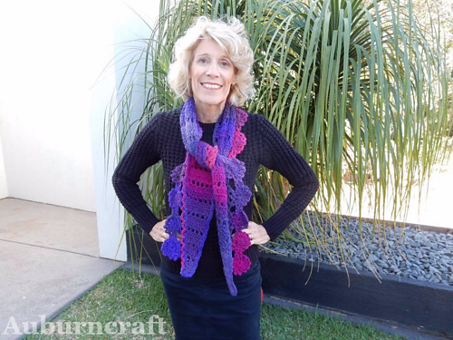 Ravelry: Chloe Dee Shawl Scarf pattern by Sue Stapleton