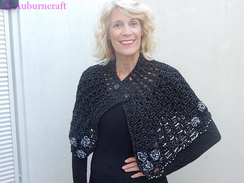 Ravelry: Stella Capelet pattern by Sue Stapleton