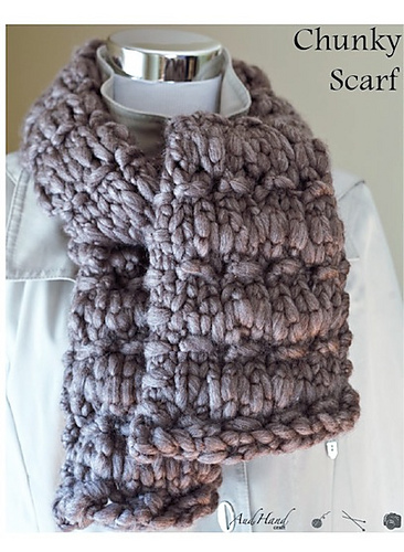 Ravelry: Chunky Winter Scarf pattern by Audrey Kerchner