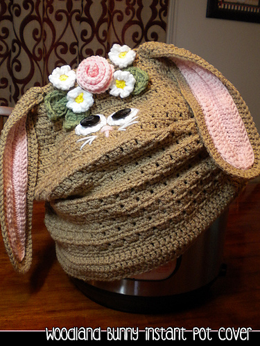 Ravelry: Bunny Instant Pot Cover pattern by Aunt Janet's Designs