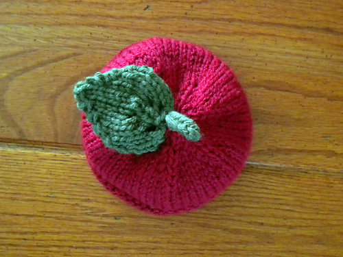 Ravelry: Perfect Apple Hat pattern by Aunt Janet's Designs