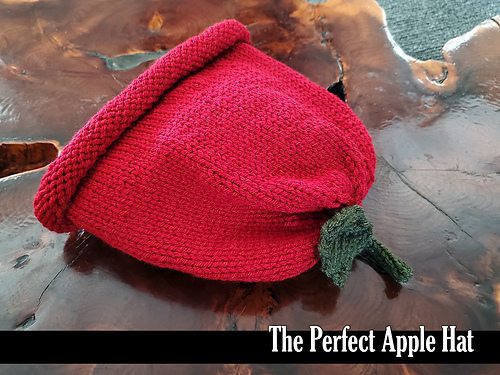 Ravelry: Perfect Apple Hat pattern by Aunt Janet's Designs