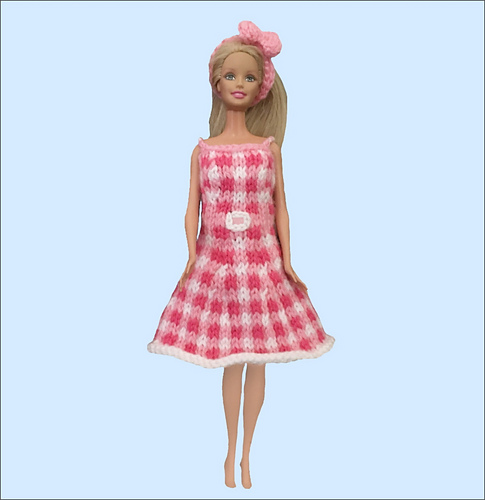 Ravelry: Barbie gingham dresses pattern by ayrshire knits