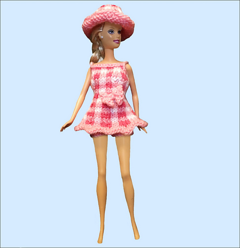 Ravelry: Barbie gingham dresses pattern by ayrshire knits
