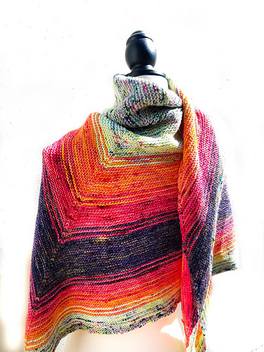 Ravelry: Baja Wrap pattern by Baah Yarn