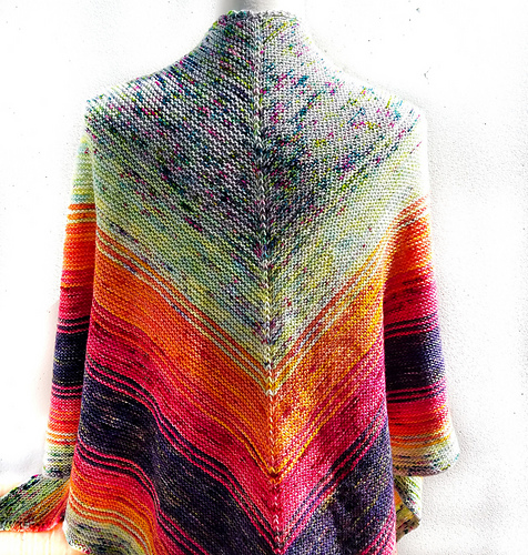 Ravelry: Baja Wrap pattern by Baah Yarn