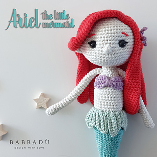 Ravelry: Ariel the little mermaid pattern by Cinzia Ruggiero