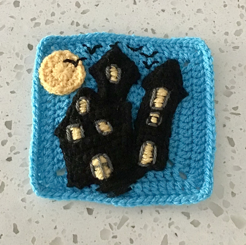 Ravelry: Haunted House Granny Square pattern by Raffaella Tassoni