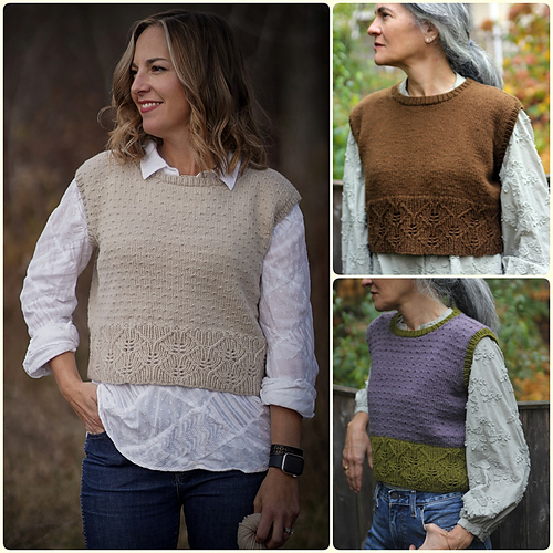 Ravelry: Cherry Rumble Vest pattern by Thea Colman