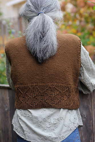 Ravelry: Cherry Rumble Vest pattern by Thea Colman