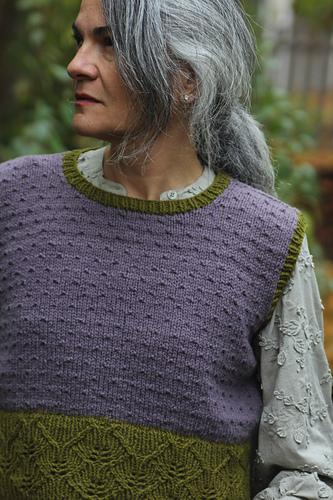 Ravelry: Cherry Rumble Vest pattern by Thea Colman