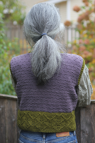 Ravelry: Cherry Rumble Vest pattern by Thea Colman