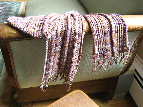Ravelry: Textured Lace Column Cheeto Scarf pattern by Thea Colman
