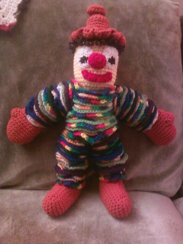 Ravelry: Yo-yo Clown pattern by Helen Free
