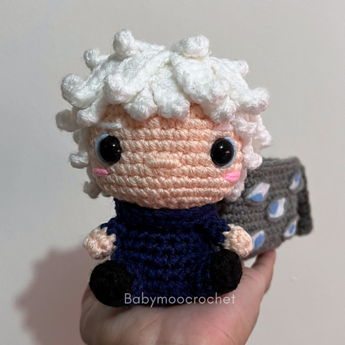 Ravelry: Blue Eyed Sorcerer (Gojo Satoru Jujutsu Kaisen) pattern by ...
