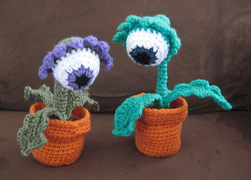 Ravelry: One-Eyed Plant pattern by Deborah Bagley