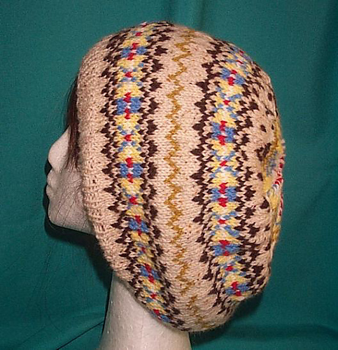 Ravelry: Jean Colourwork Beret pattern by Patons Australia