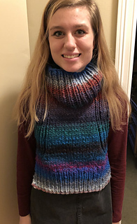 Ravelry: Slash Neck Top with Polo Neck NSL027 pattern by Jenny Watson