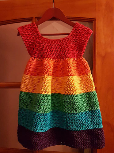 Ravelry: Rainbow Dress pattern by Emily Keenan