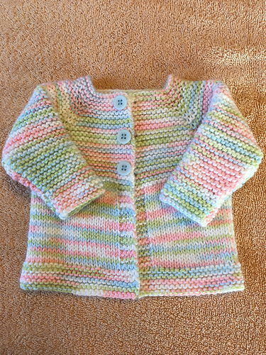 Ravelry: Babbity Baby Jacket pattern by marianna mel