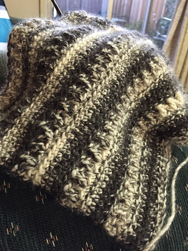 Ravelry: Versatile V-Stitch Cowl to Wrap pattern by Kara Gunza