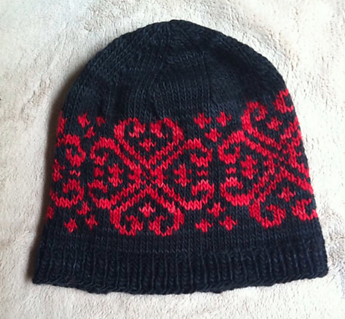 Ravelry: Flower Scroll Hat pattern by Courtney Cain