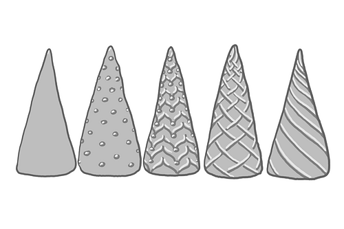 Ravelry: Candy Cones pattern by Amy van de Laar