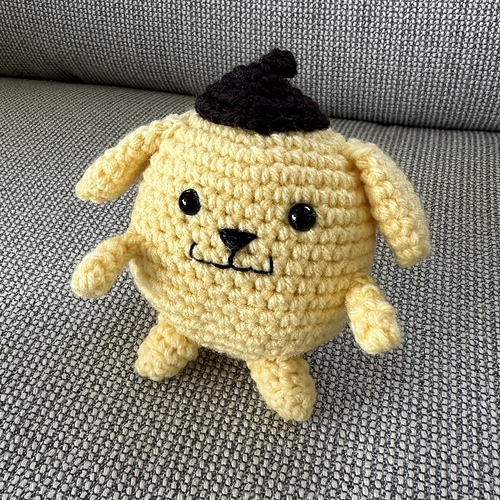 Ravelry: Round Plush Pompompurin pattern by Janet Carrillo